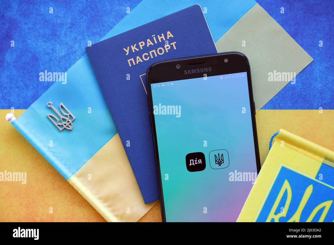 Logo of diia app hi-res stock photography and images - Alamy