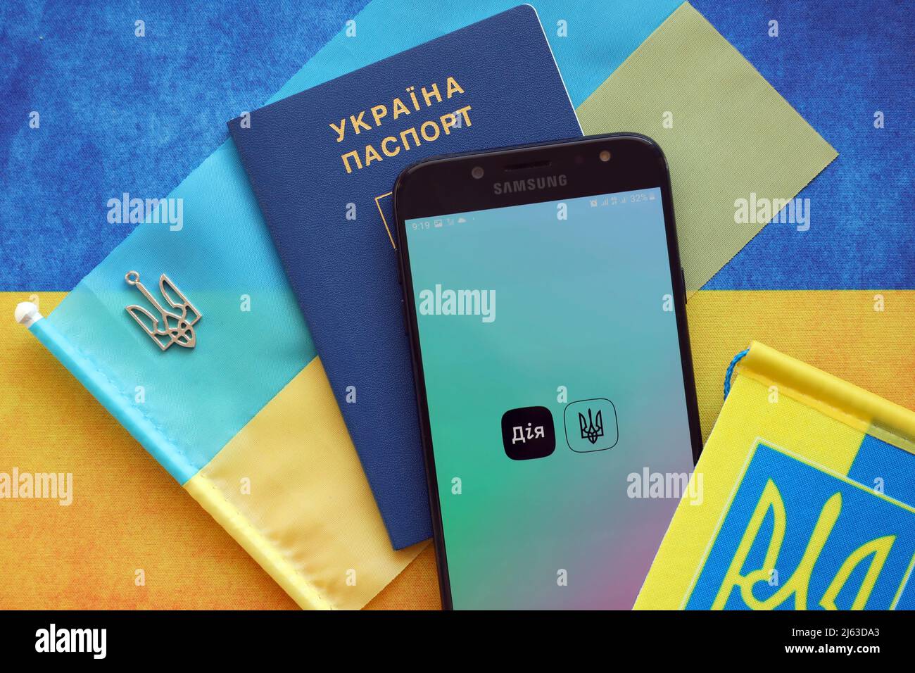 Logo of diia app hi-res stock photography and images - Alamy