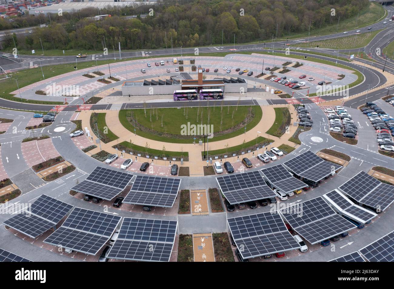 Leeds city car park hi-res stock photography and images - Alamy