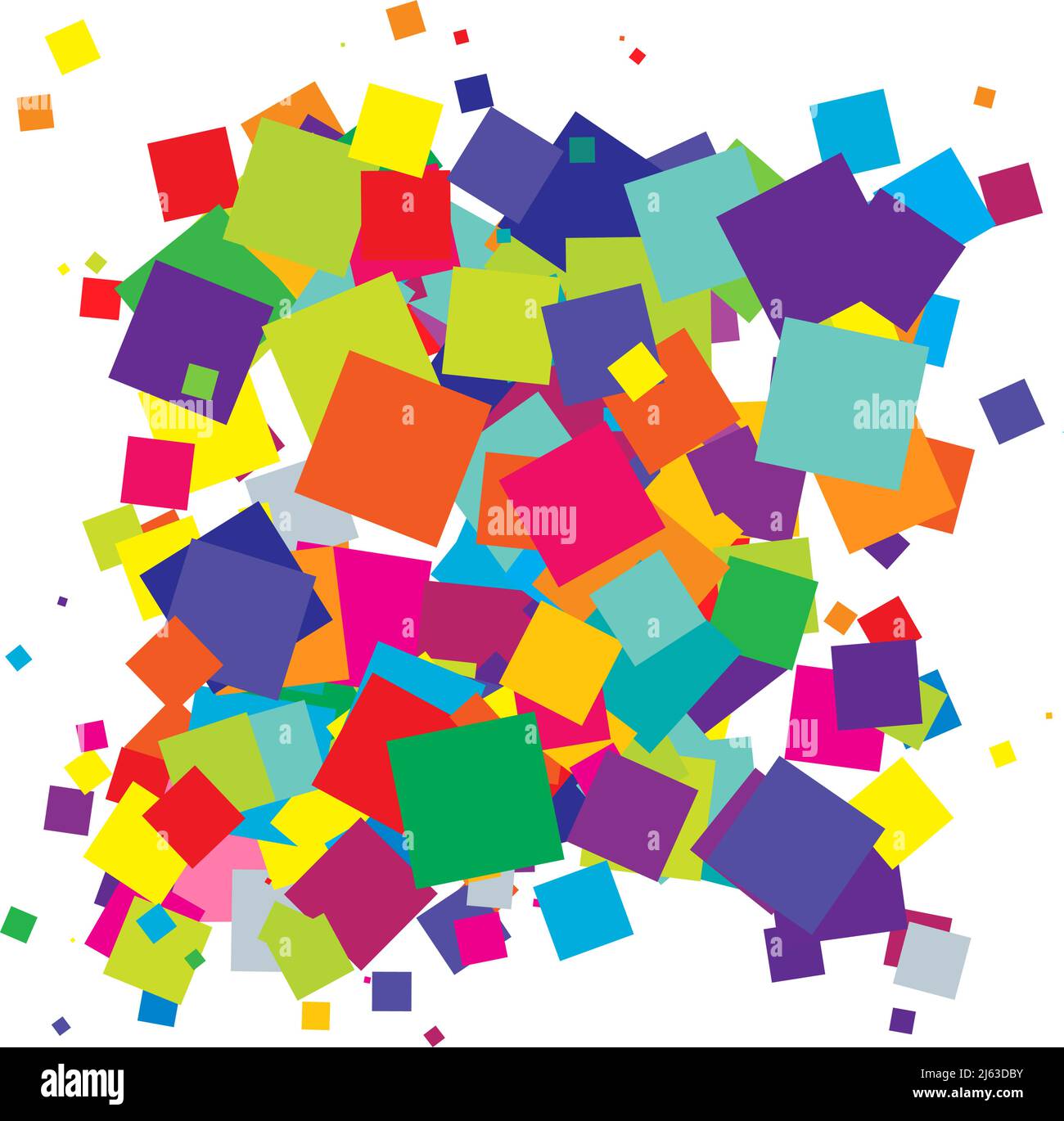 Abstract overlapping squares element vector illustraiton. Stock vector ...