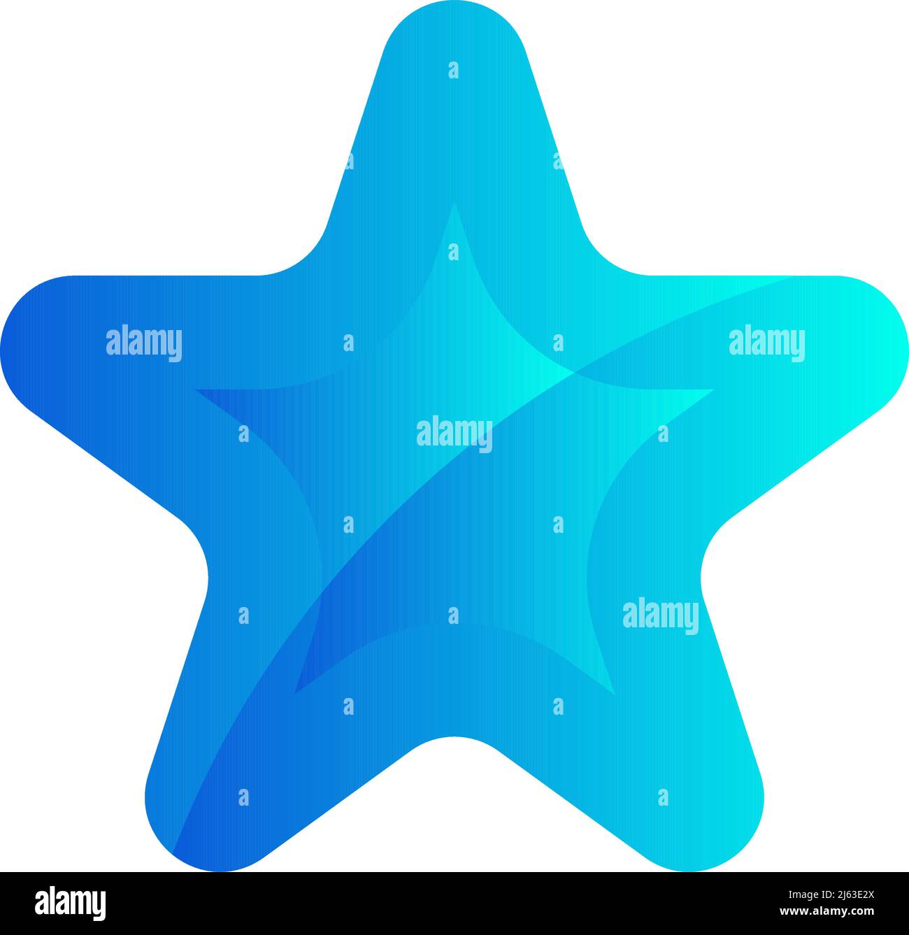 Star shape, star icon element vector illustration. Stock vector ...