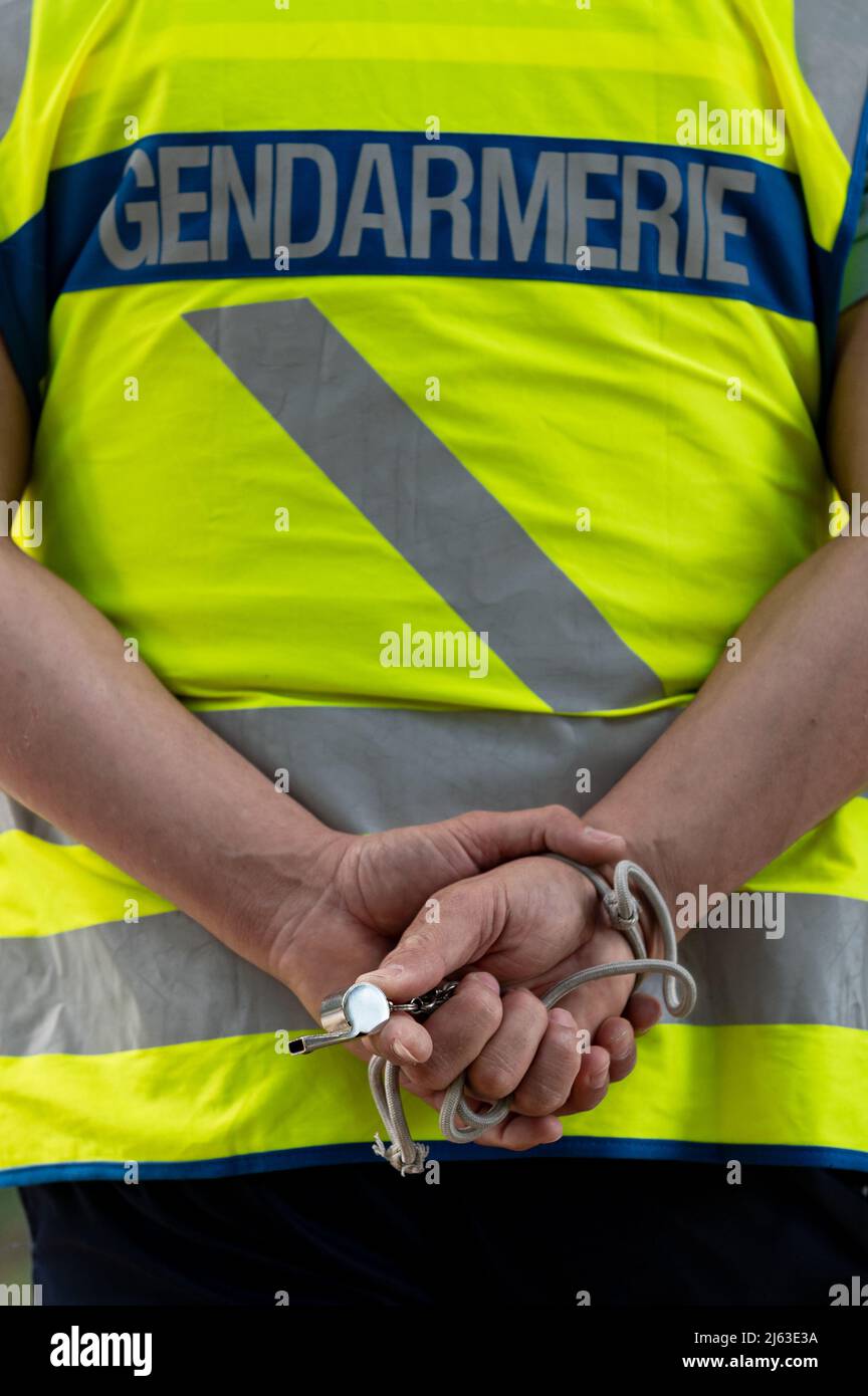 Policeman whistle hi-res stock photography and images - Alamy