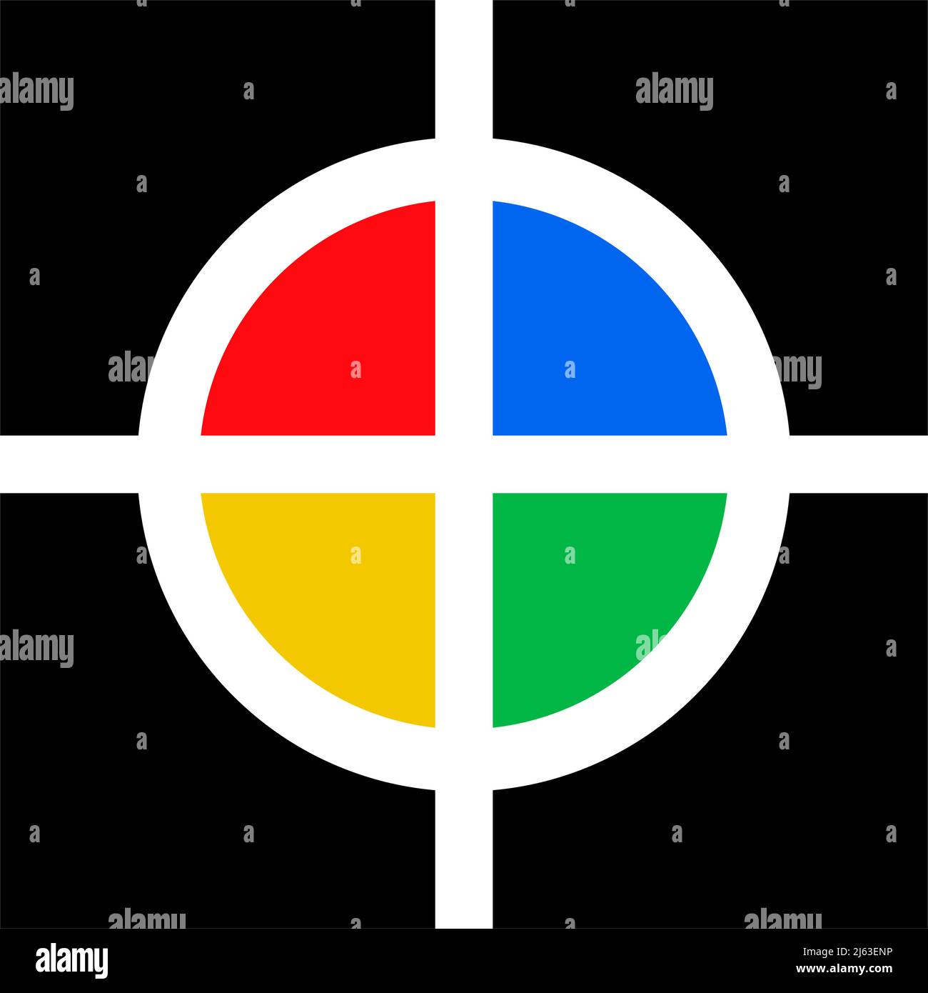 Geometric square logo, icon. Abstract symbol. Stock vector illustration ...