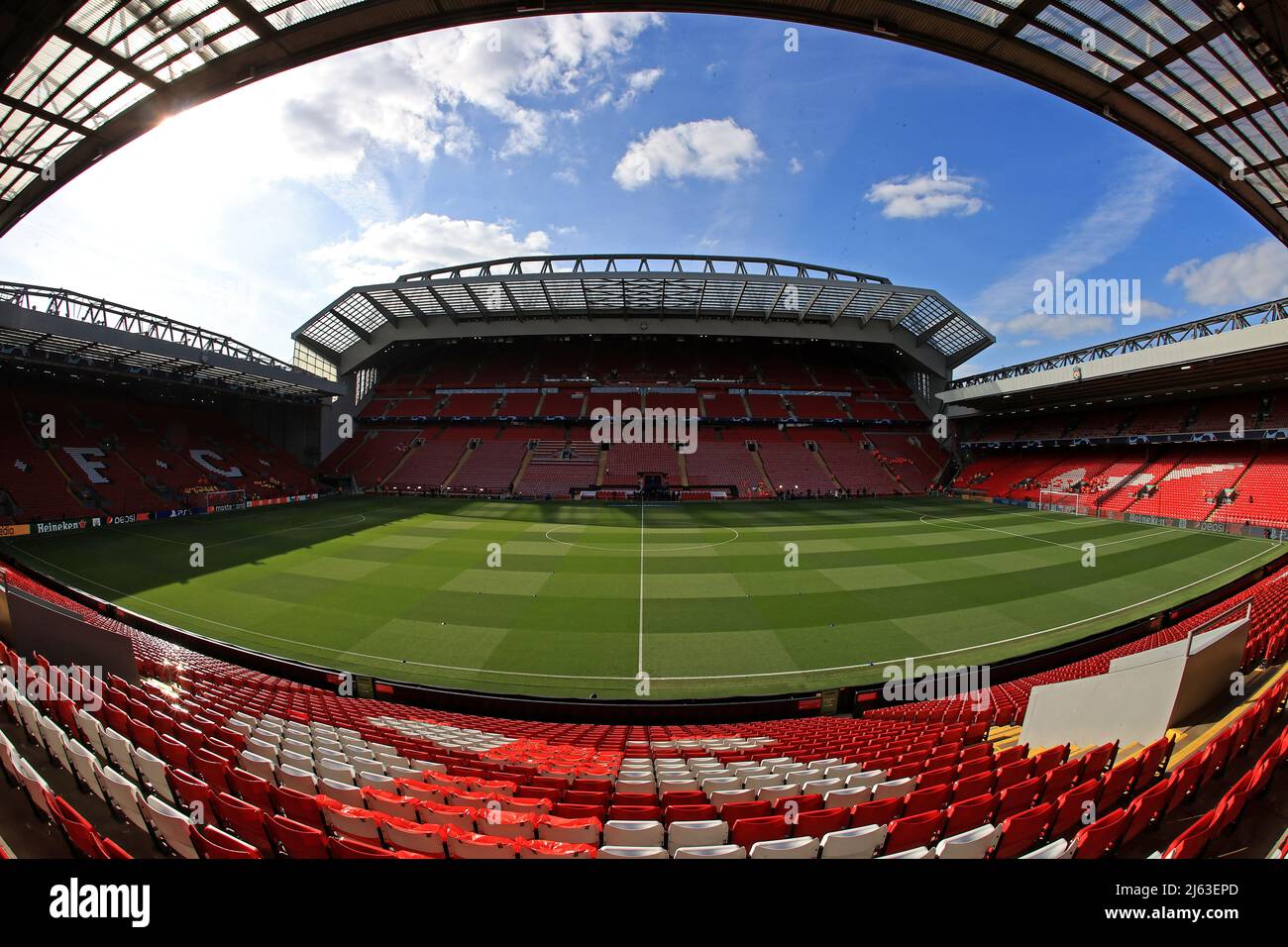 Anfield general view 2022 hi-res stock photography and images - Alamy