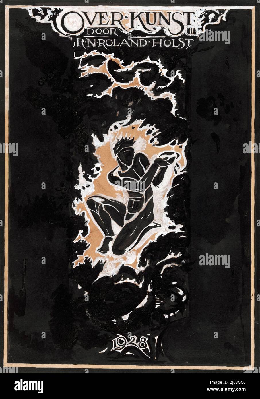 Art - Richard Nicolaus Roland Holst painting - Tweede ontwerp voor de ...