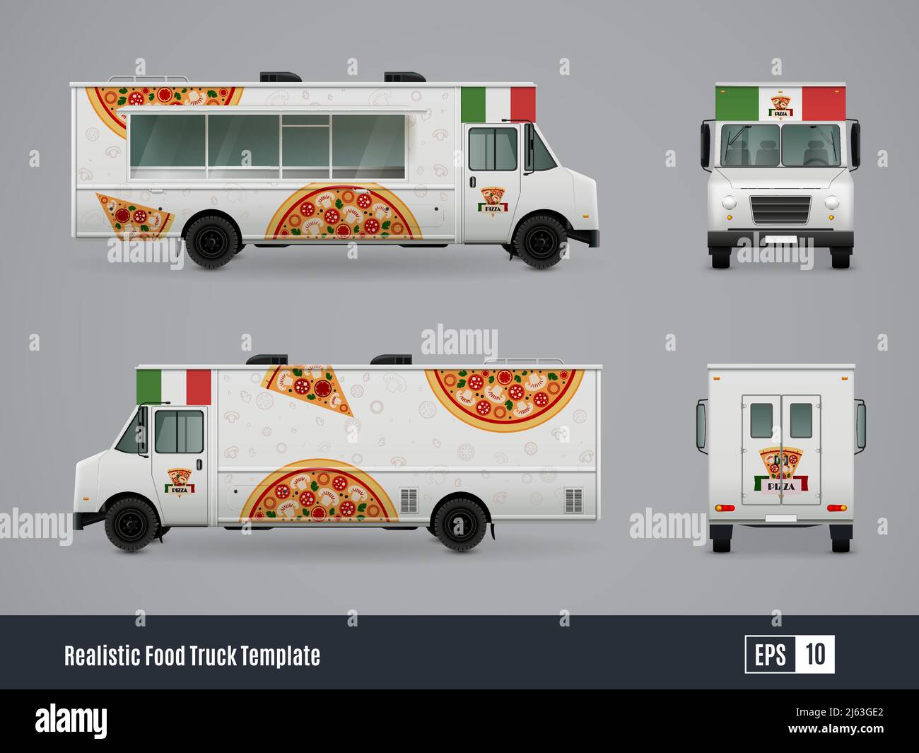 Food Truck Template Design