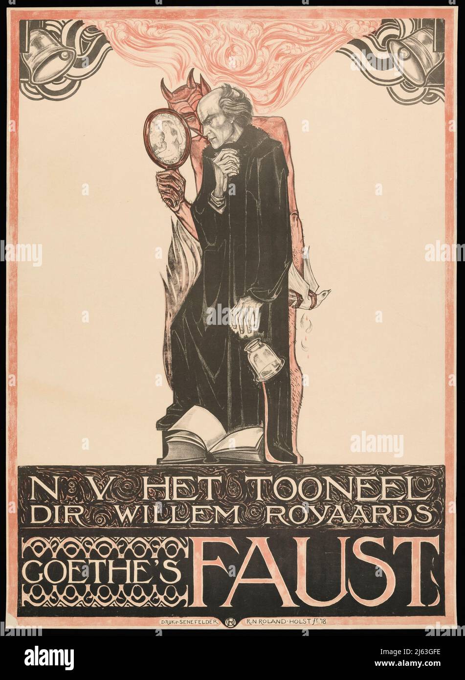 Art - Richard Nicolaus Roland Holst painting - N V Het Tooneel Dir ...