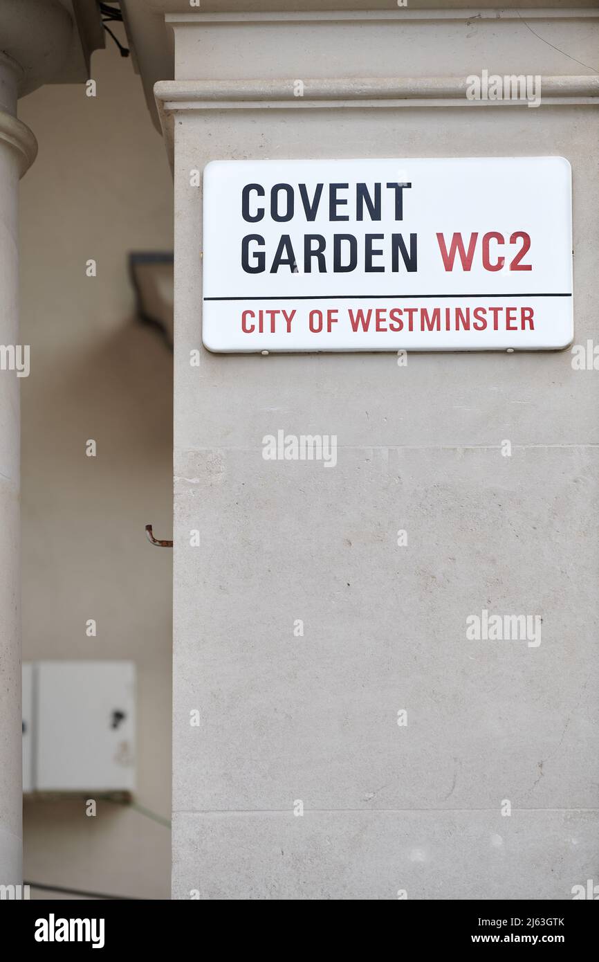 Covent garden wc2 london street hi-res stock photography and images - Alamy