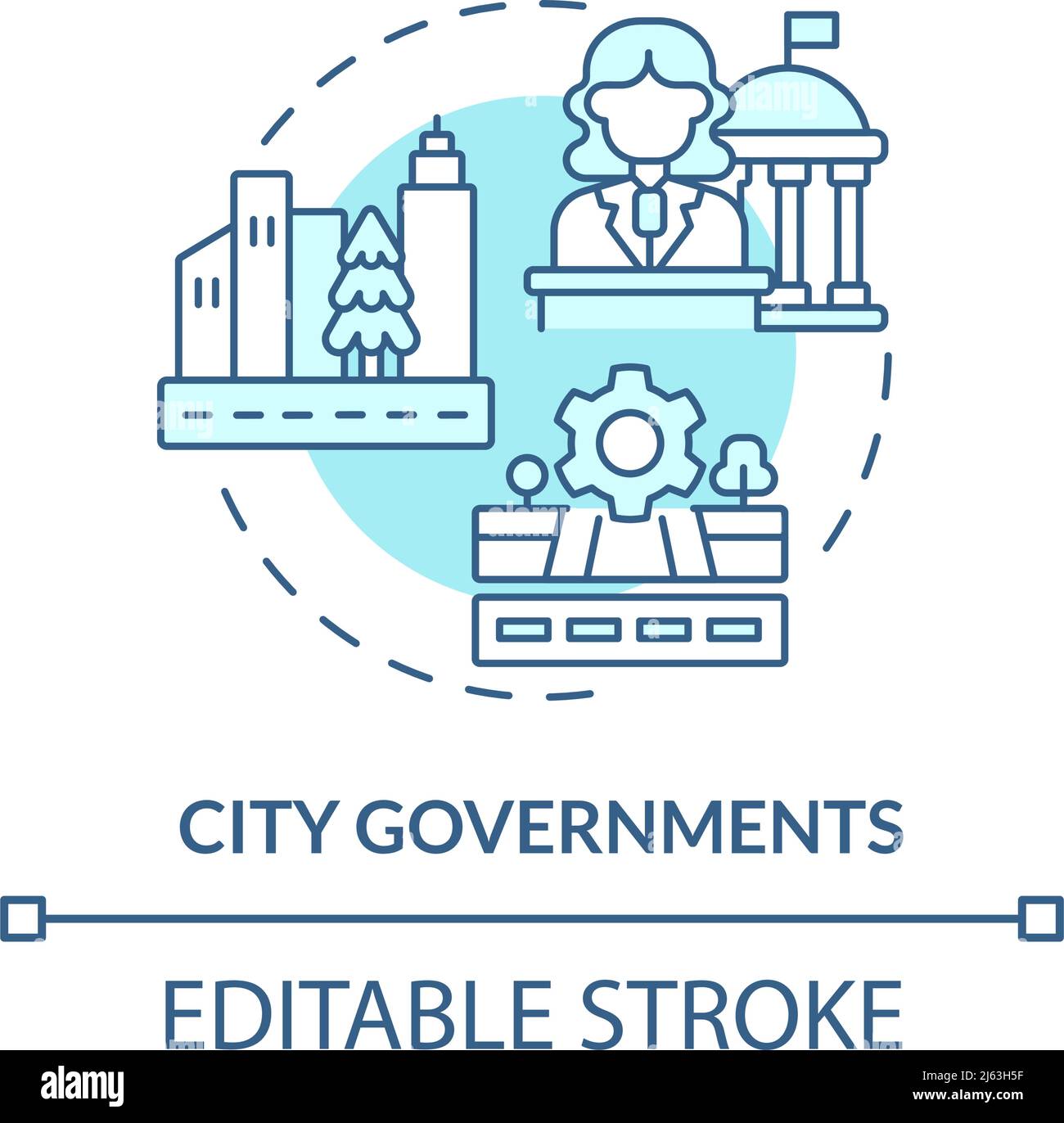 City community organization council Stock Vector Images - Alamy