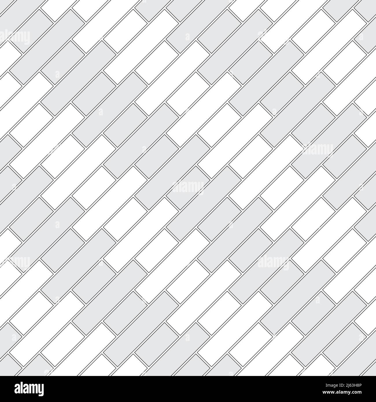Brickwork diagonal texture seamless pattern. Decorative appearance of ...