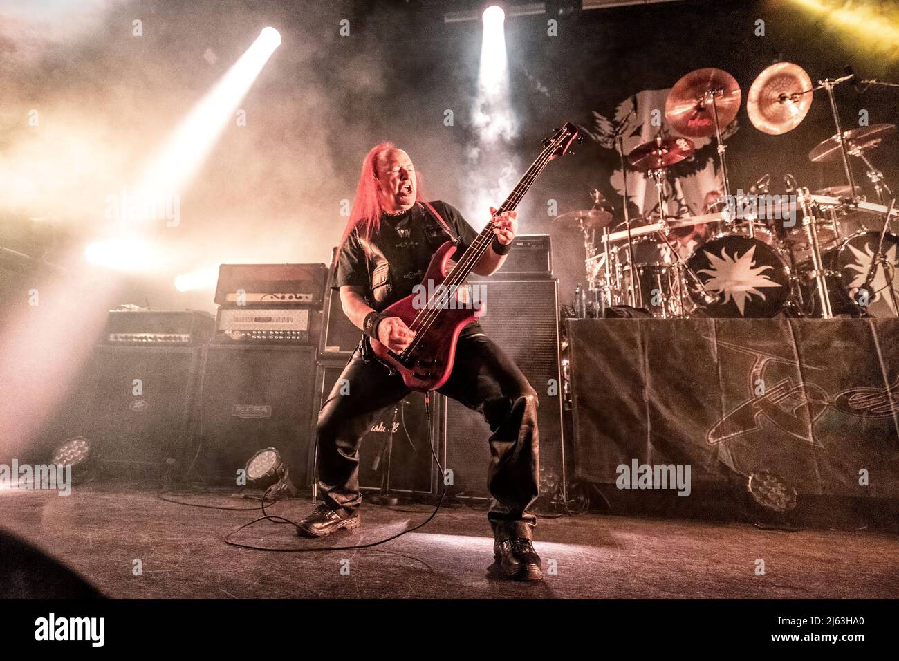 Oslo, Norway. 15th, April 2022. The British heavy metal band Venom ...