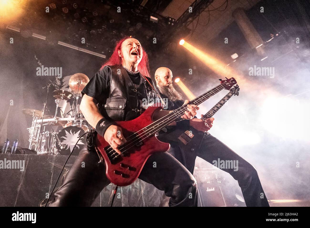 Oslo, Norway. 15th, April 2022. The British heavy metal band Venom ...
