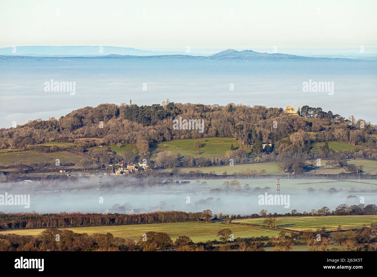 Churchdown hill chosen hill hi-res stock photography and images - Alamy