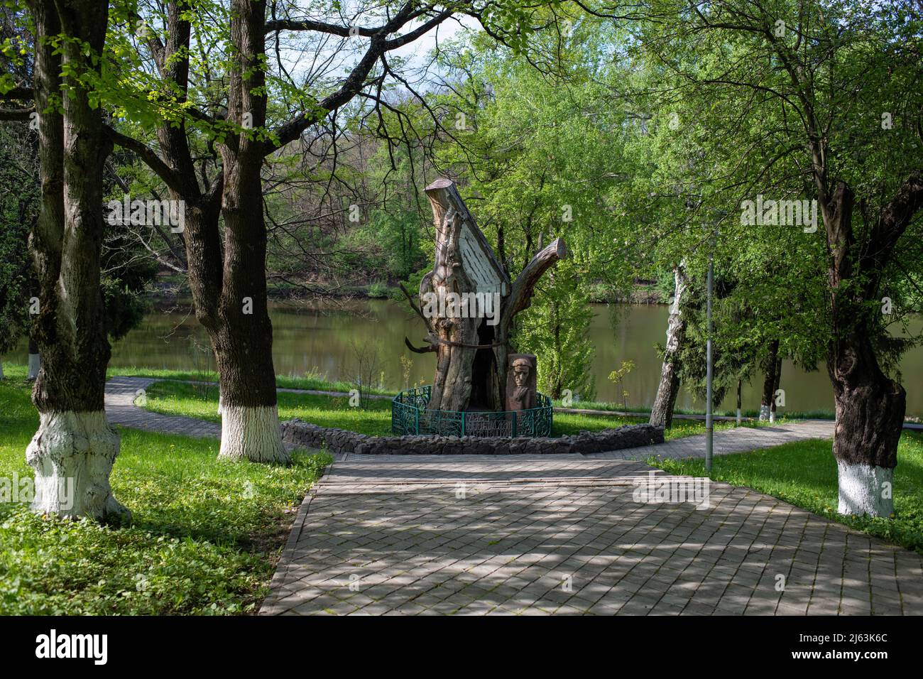 The 700-year-old oak of Gregory Skovoroda. The Museum of Ukrainian ...