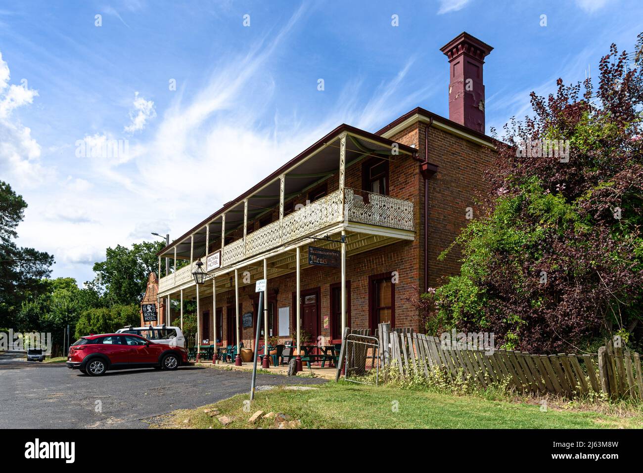 The Royal Hotel pub in Hill End, New South Wales Stock Photo - Alamy