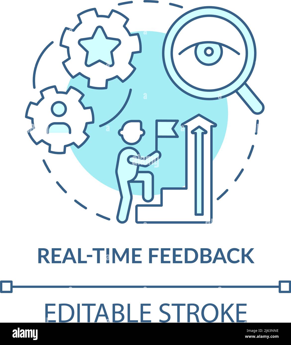 Time to feedback Stock Vector Images - Alamy