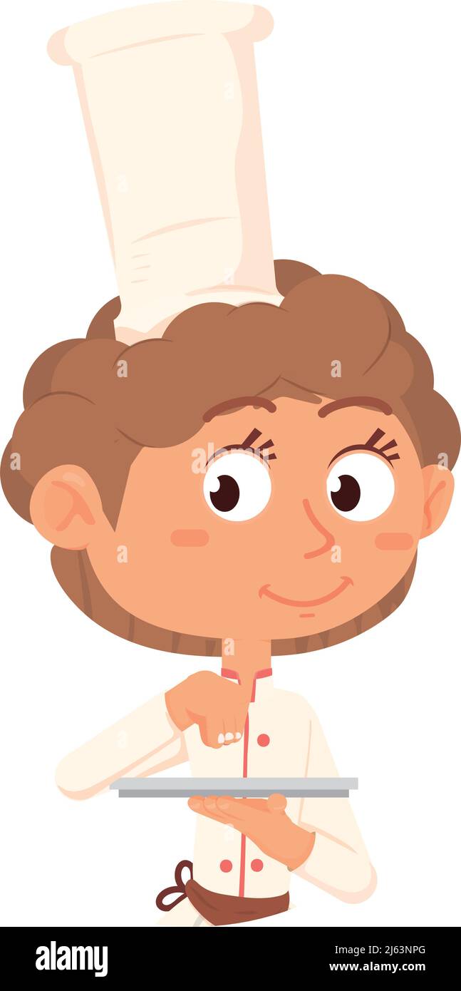 Cooking kid seasoning food. Boy adding salt in dish Stock Vector Image ...