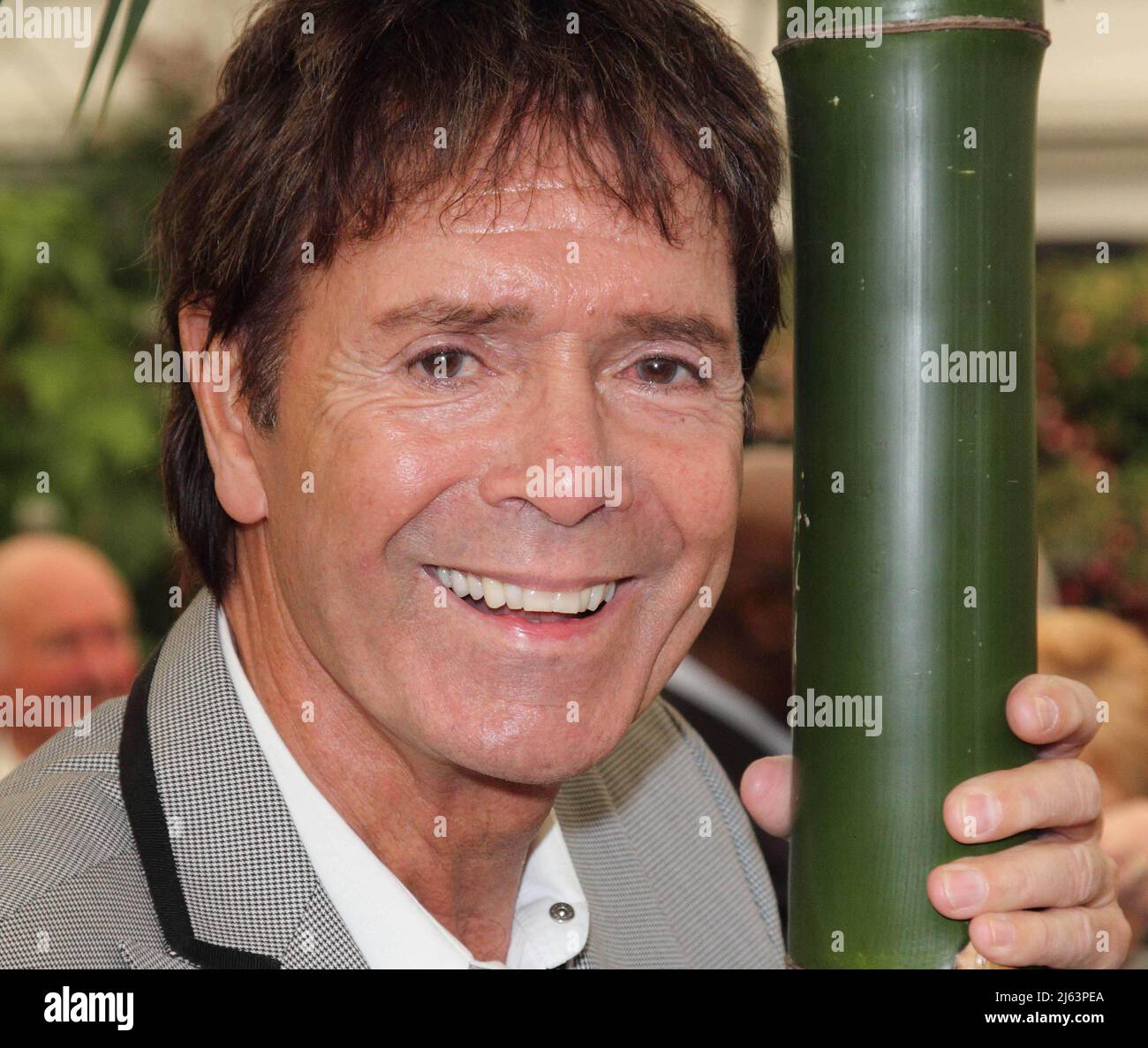 London, UK. Sir Cliff Richard at the RHS Chelsea Flower Show Press and ...