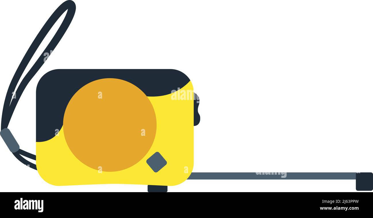 Measurement length width construction Stock Vector Images - Alamy