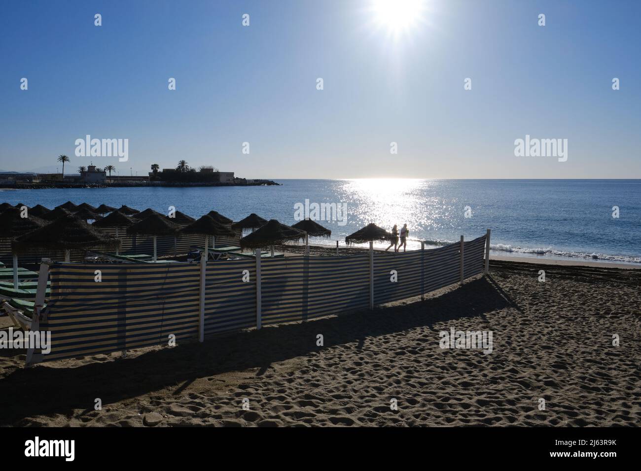 Fuengirola beach tourist hi-res stock photography and images - Alamy