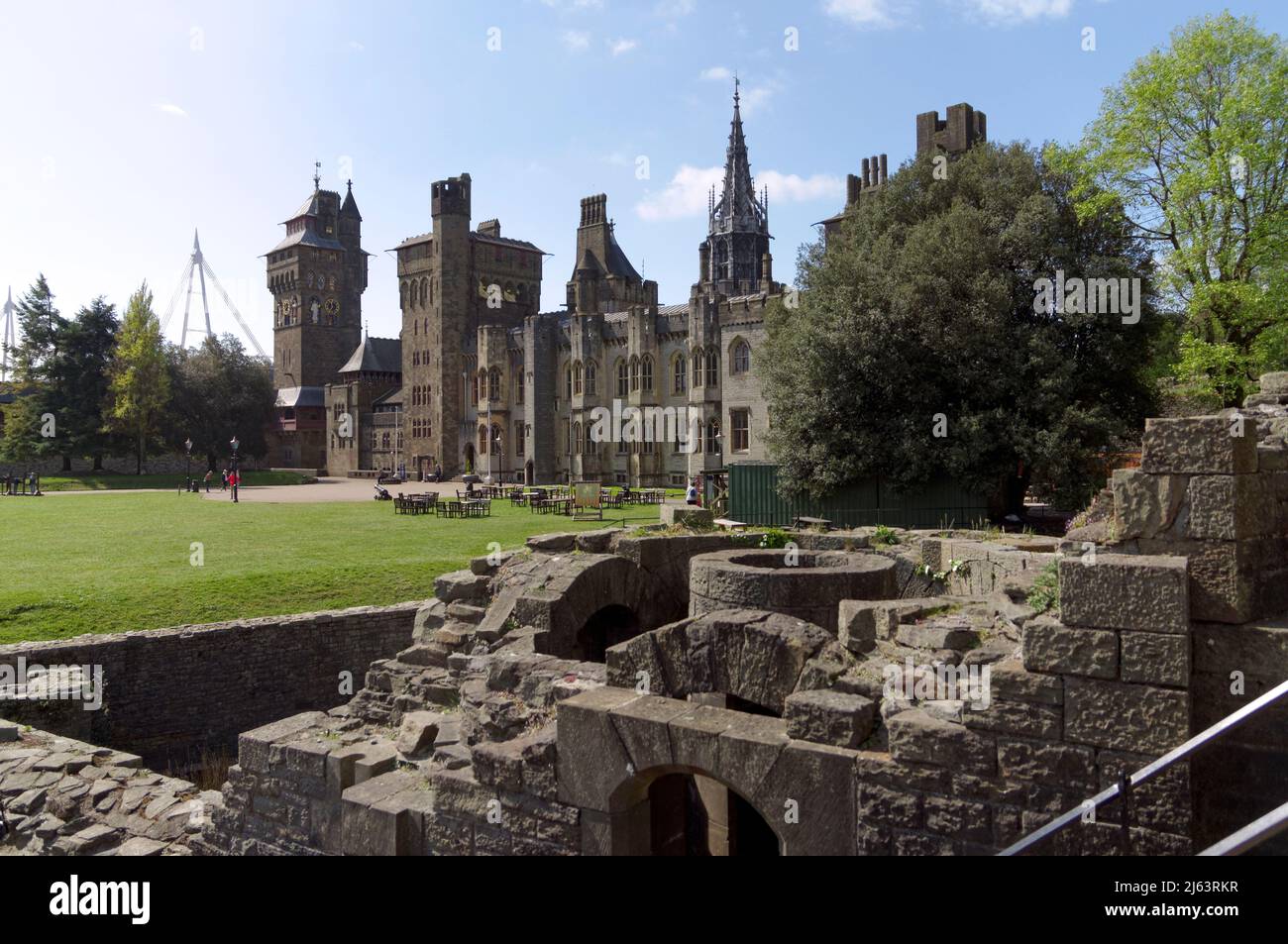 Cardiff Castle, Spring 2022 Stock Photo - Alamy