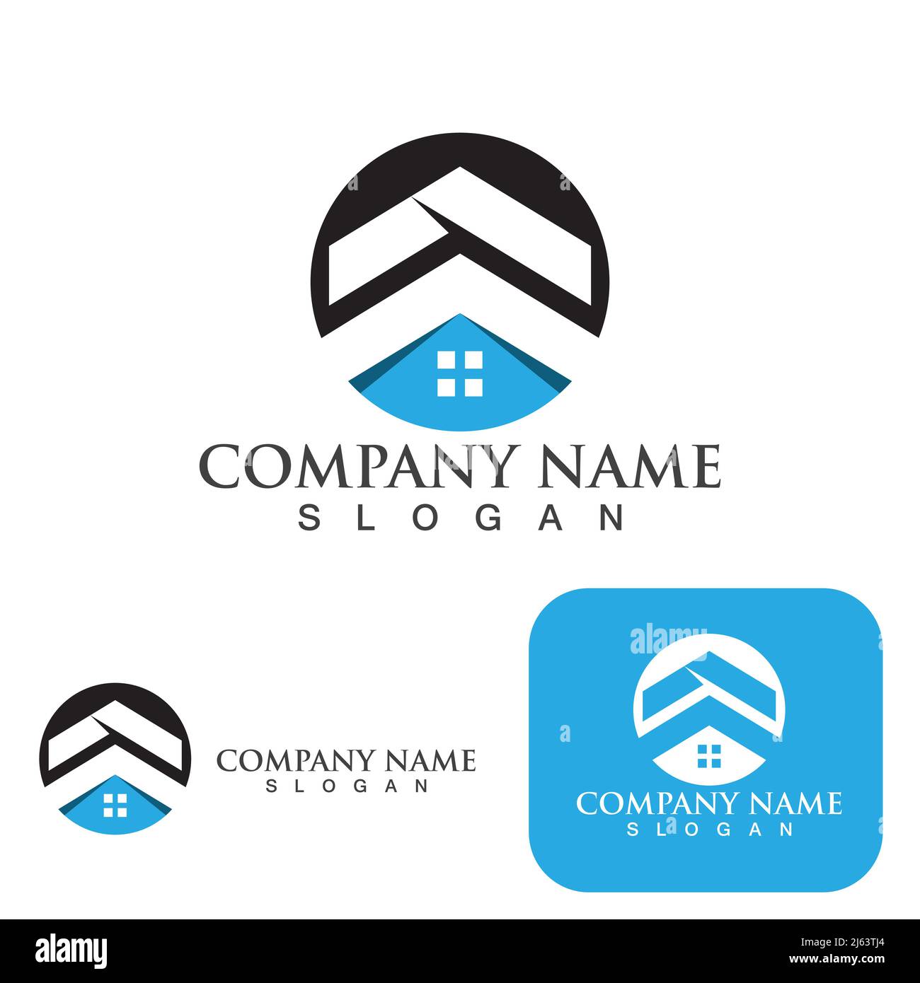 Home and building house logo vector Stock Vector Image & Art - Alamy