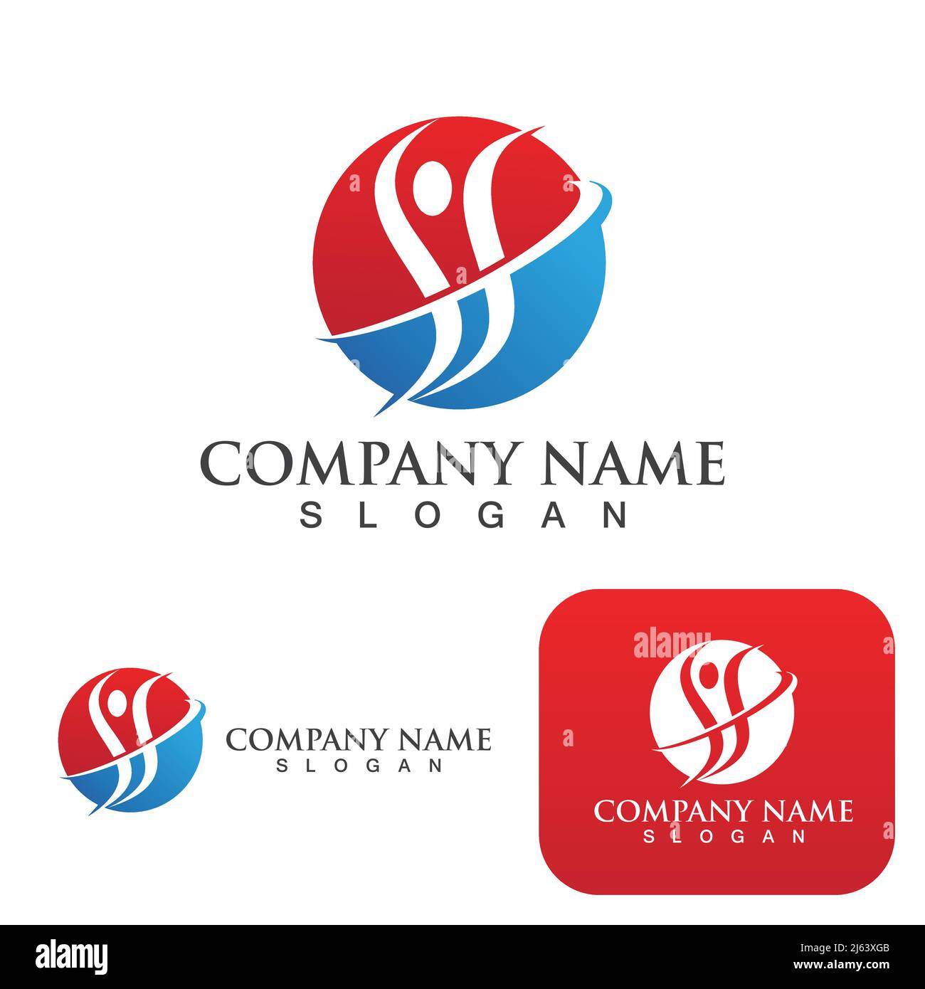 Healthy Life People Logo and symbol vector Stock Vector Image & Art - Alamy