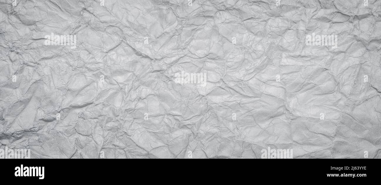 Gray crumpled paper texture background Stock Photo - Alamy