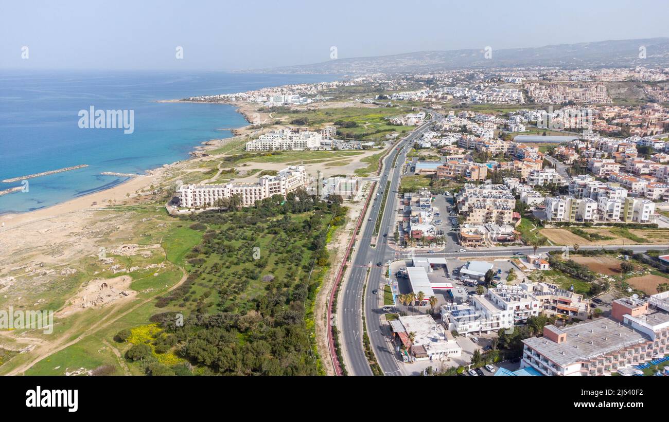 Nissi beach aerial hi-res stock photography and images - Alamy
