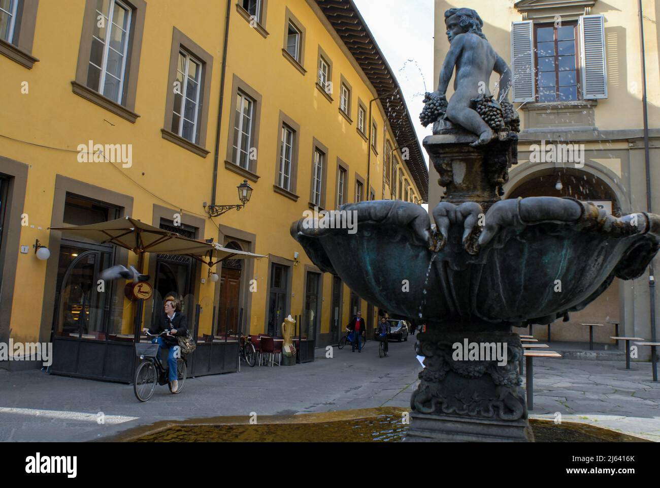 Prato, Italy 24/04/2008: il centro storico - historical center. ©Andrea ...