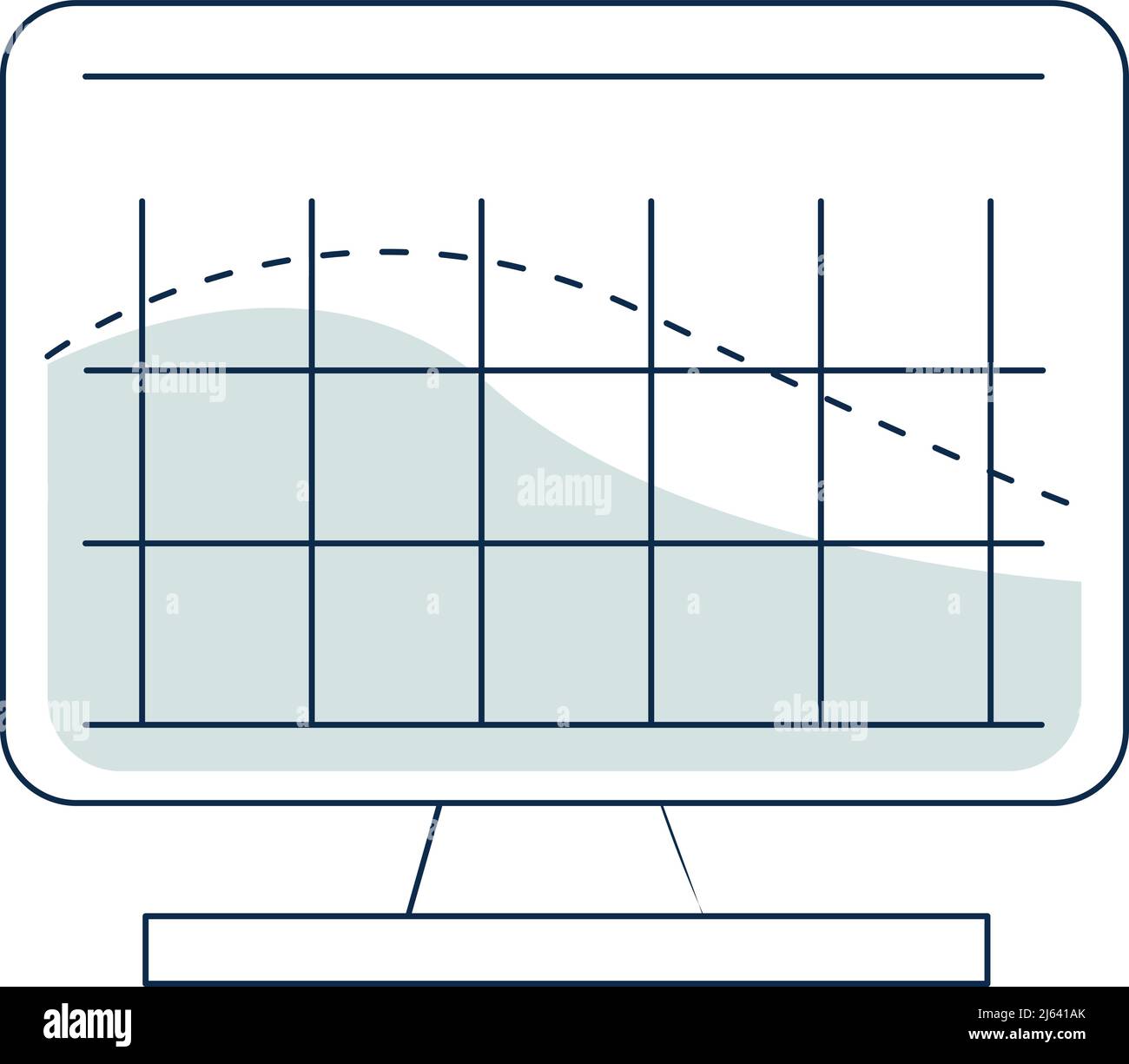 Monochrome screen Cut Out Stock Images & Pictures - Alamy