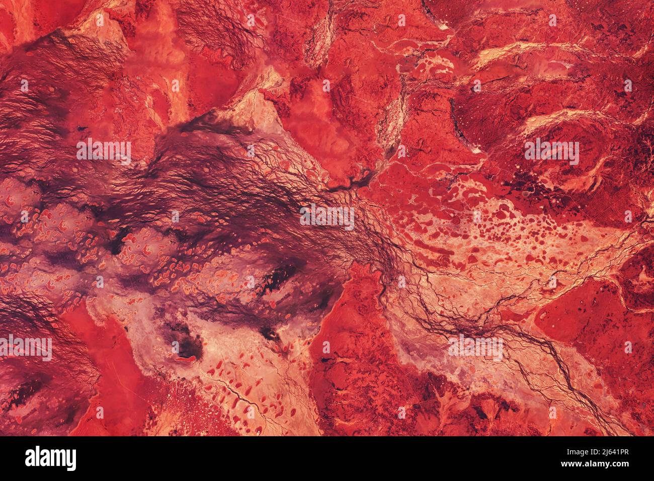 Mars surface from space. Elements of this image furnished by NASA Stock ...