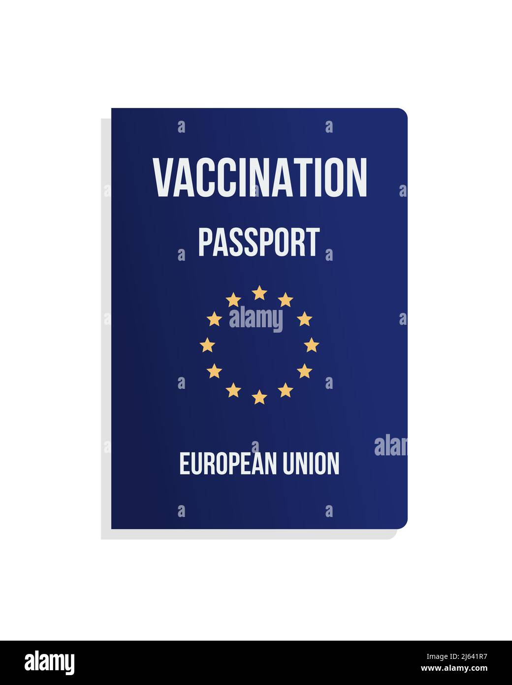 Front Of Eu Passport Stock Vector Images Alamy