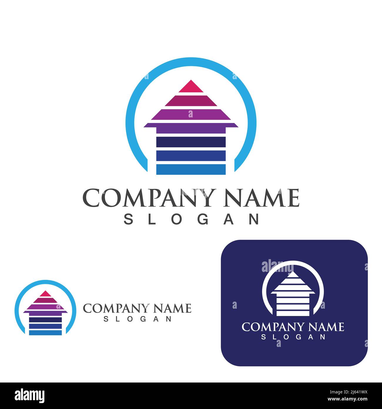 Home and building house logo vector Stock Vector Image & Art - Alamy