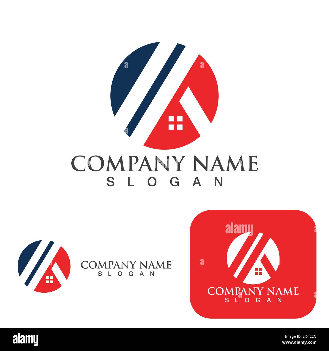 Home and building house logo vector Stock Vector Image & Art - Alamy