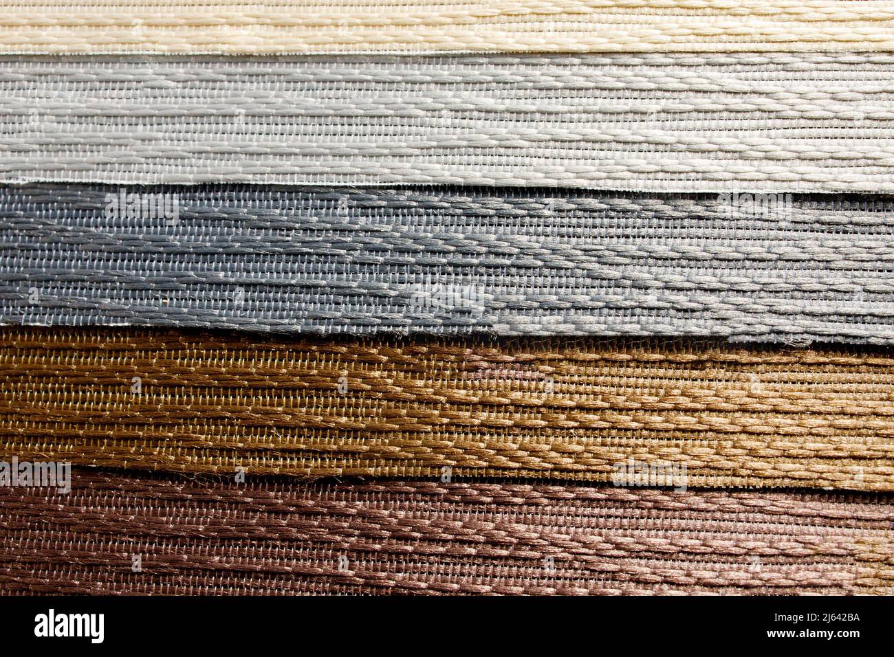 Catalog of different shades of fabric colors. Variety of color of dense ...