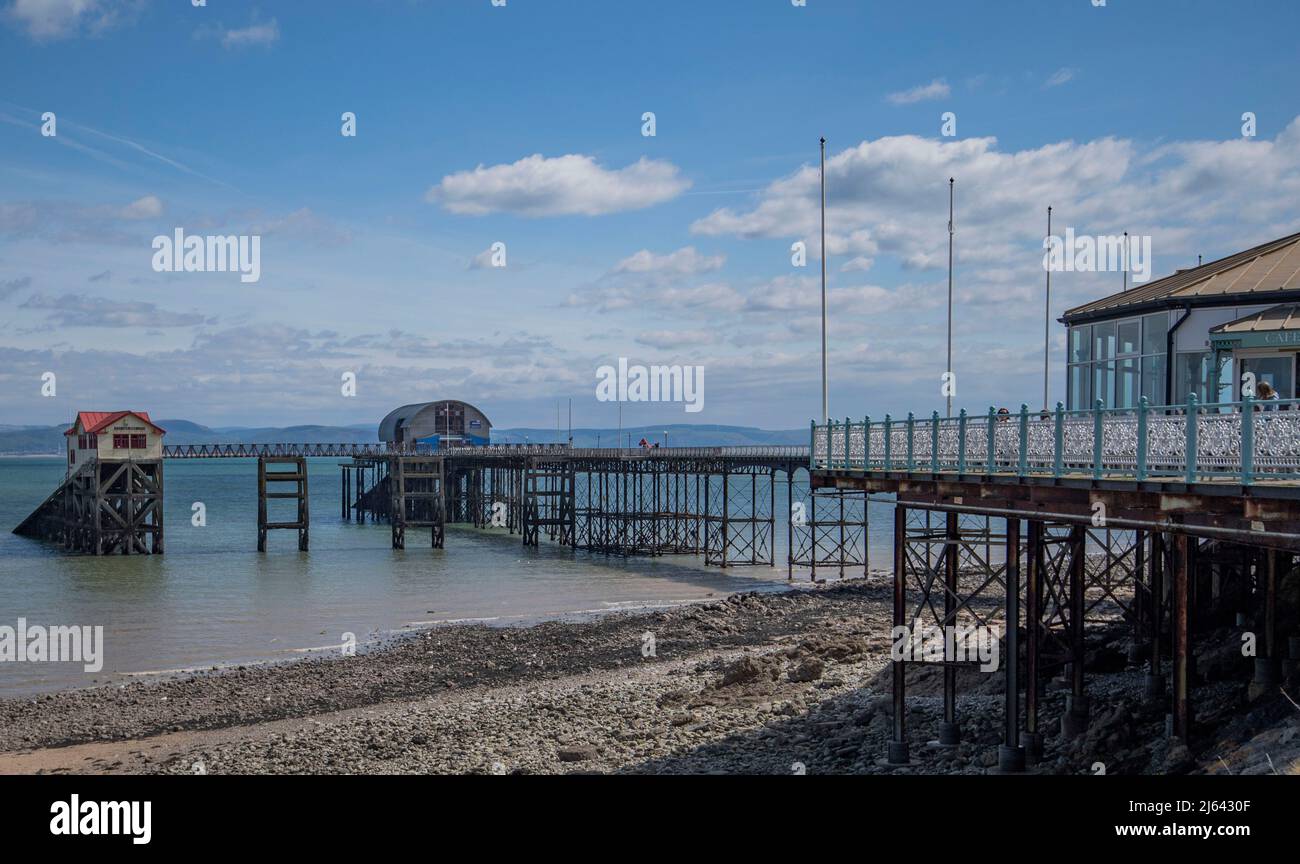 Mumbles life boat Stock Photo - Alamy