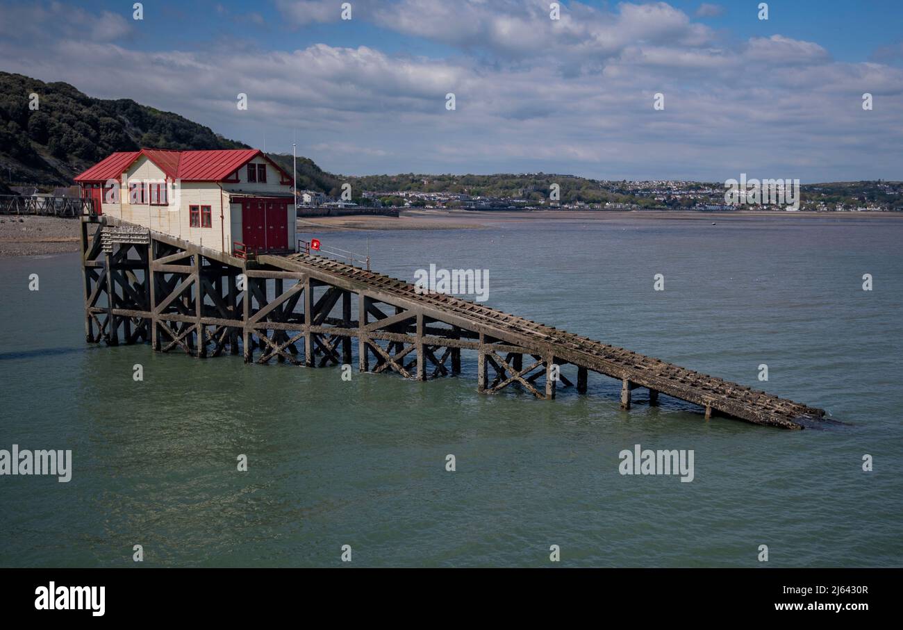 Mumbles lifeboat station Stock Photo - Alamy