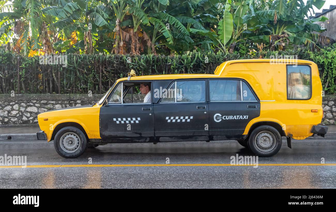 Lada taxi hi-res stock photography and images - Alamy