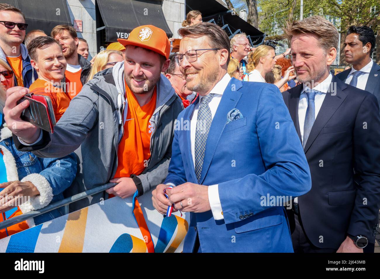Prince Constantijn and Prince Pieter-Christiaan of the Netherlands ...
