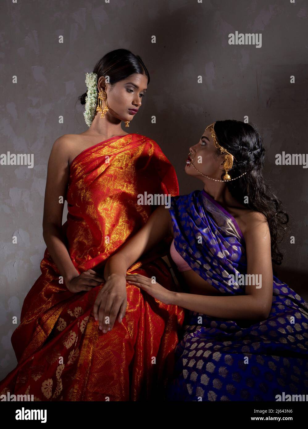 Indian female model isolated hi-res stock photography and images - Alamy