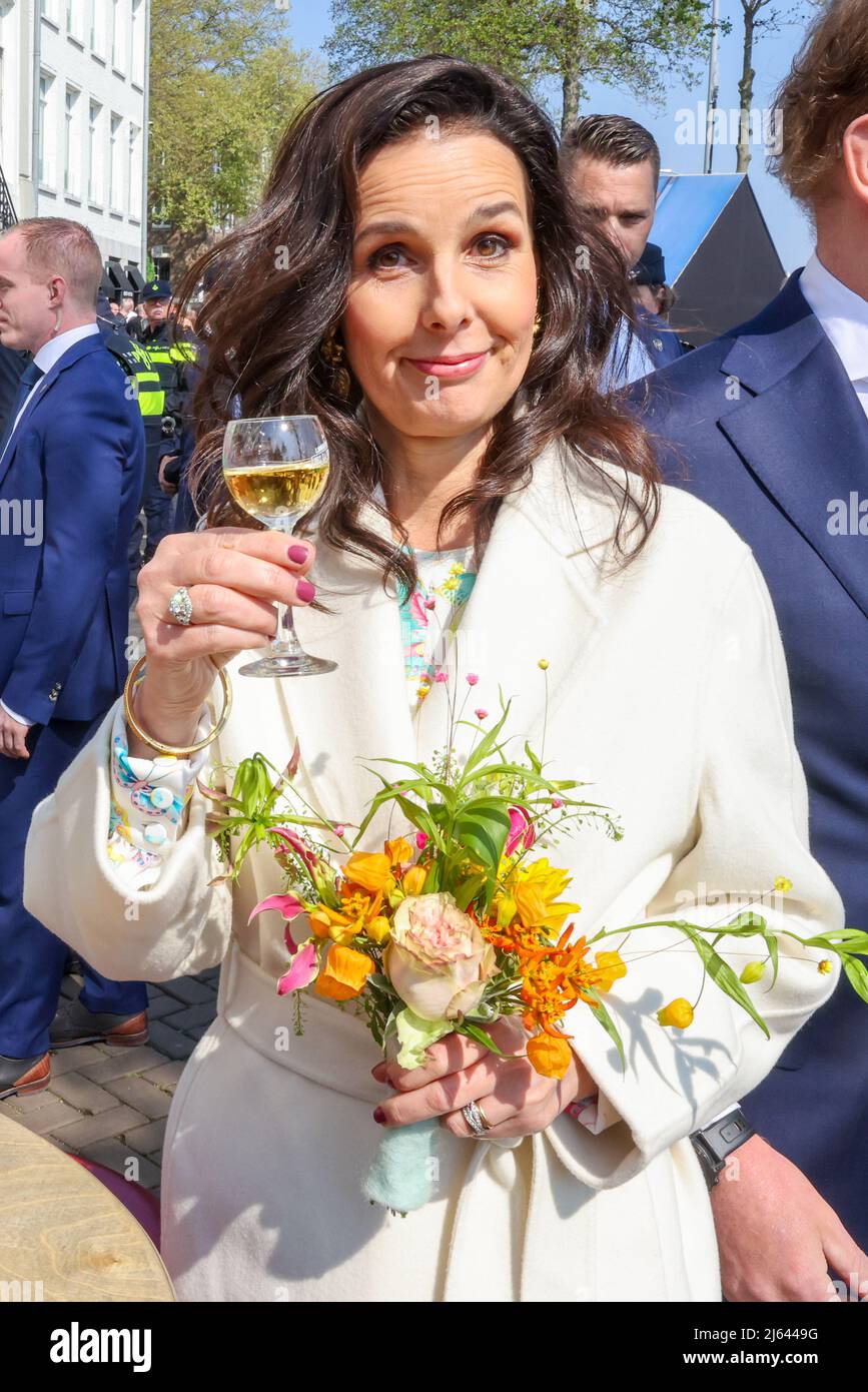 Princess Anita of the Netherlands celebrating the King's 55th birthday ...