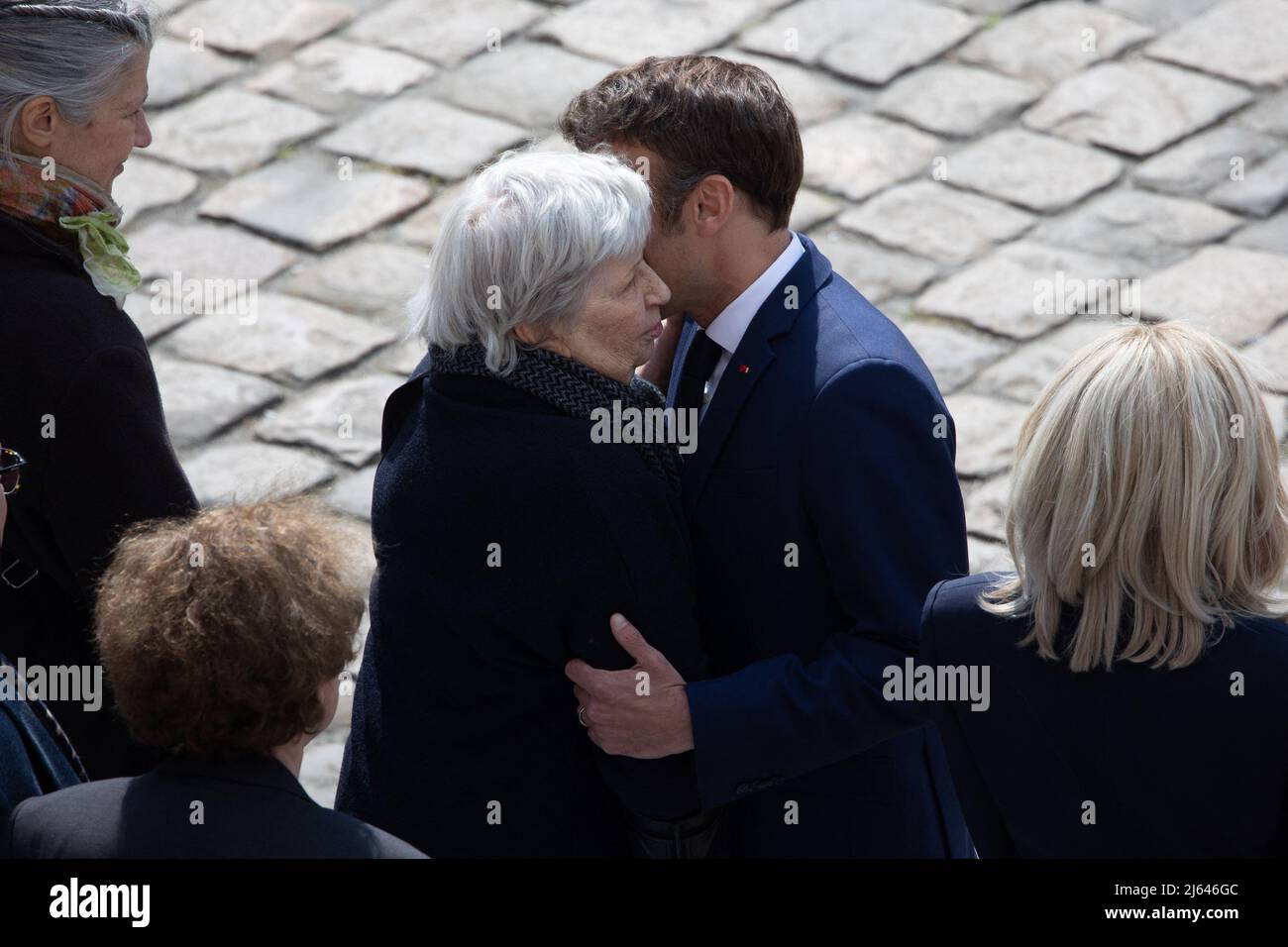 Paris, France. 27th Apr, 2022. French President Emmanuel Macron ...
