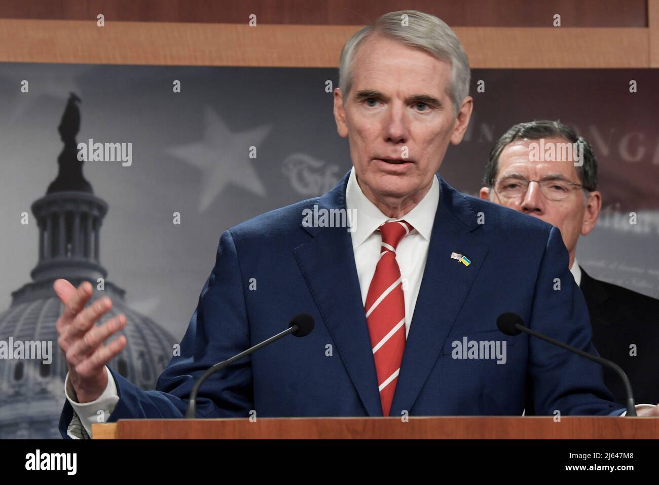 Washington, USA. 27th Apr, 2022. US Senator Robert Portman(R-OH ...
