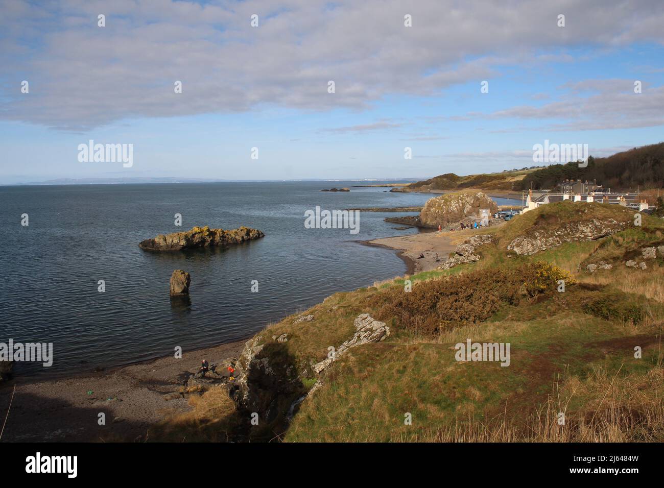 Dunure bay hi-res stock photography and images - Alamy
