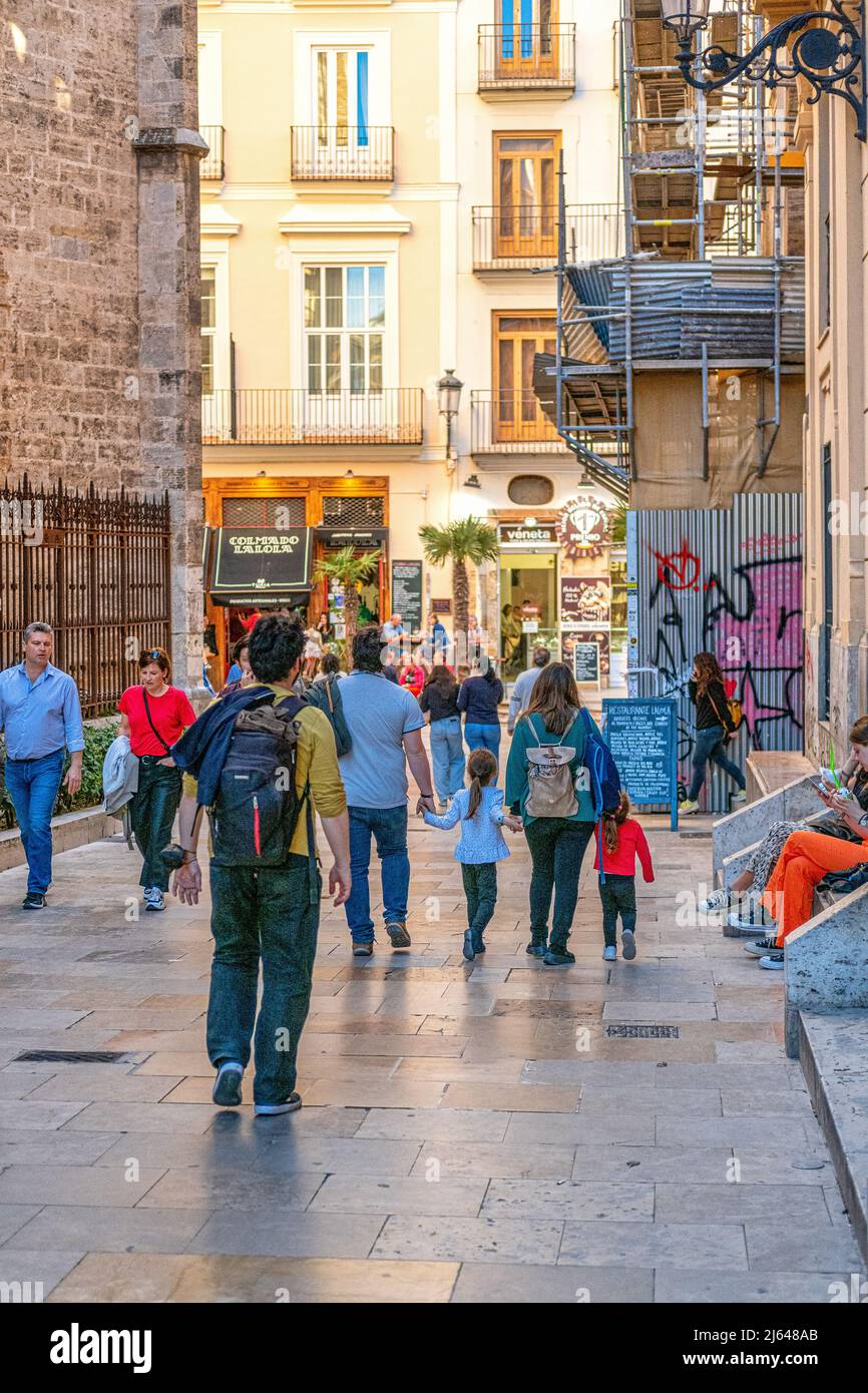 Daily Life in Valencia city, Spain, 2022 Stock Photo - Alamy