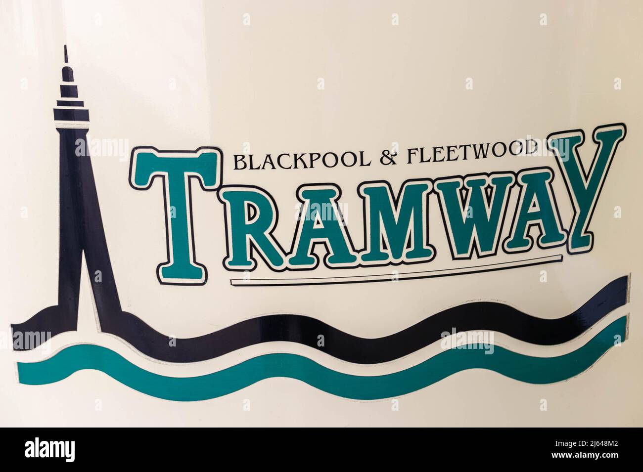 Blackpool and Fleetwood Tramway Logo Stock Photo - Alamy