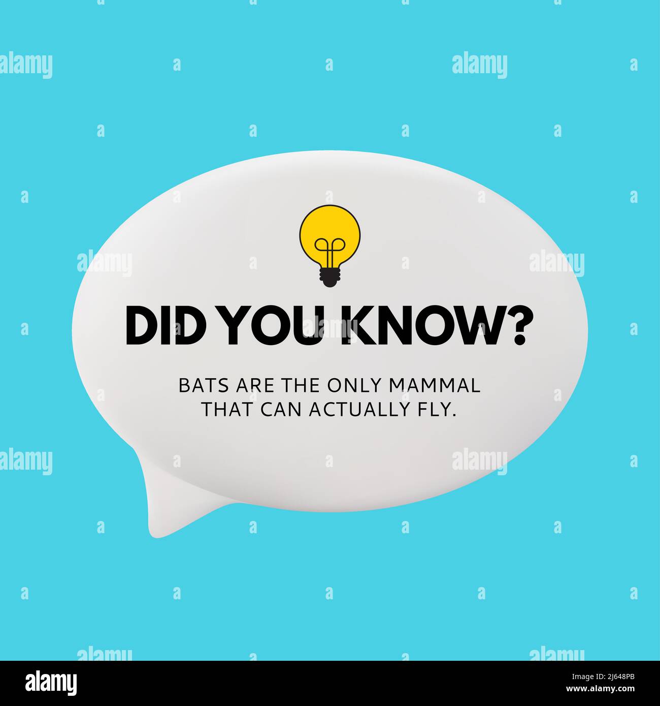 Did you know interesting fact Vector Illustration. EPS10 Stock Vector ...