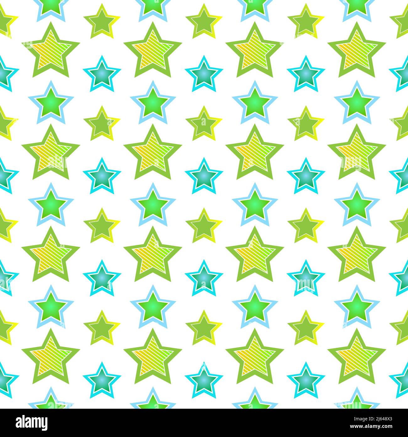 Pattern with big and small stars. Vector illustration Stock Vector ...