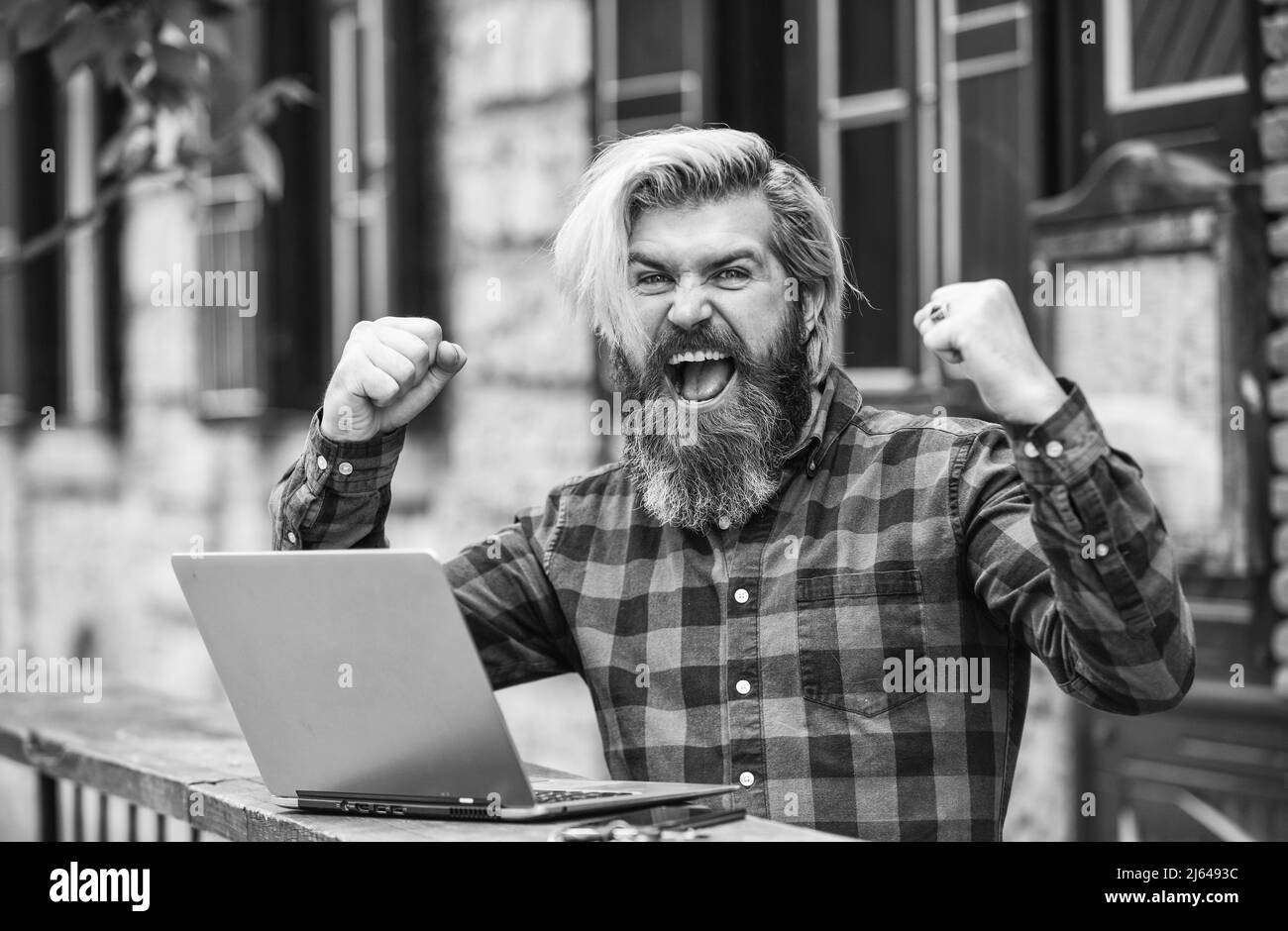 Busy trader Black and White Stock Photos & Images - Alamy